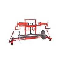 China Textile Weaving Warp Beam Lifter Trolley Heald Frame for sale