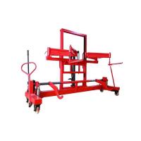 China 0.25kw Four Wheel Warp Beam Trolley Red Beam Lifting Trolley for sale