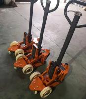 China Textile Tractor Electric Trolley 3ton Manual Tractor Electric Trolley Hydraulic Lift Platform for sale
