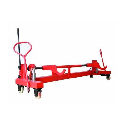 China OEM Hydraulic Beams Textile Hand Lift Trolley 400mm 1500kgs for sale