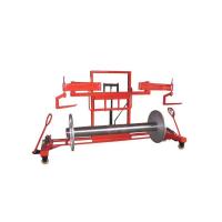 China Electric Hydraulic Lifting Trolley Fabric Pack And Roll Trolley 1500mm for sale