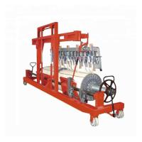 China Electric Hydraulic Lifting Trolley Fabric Pack And Roll Trolley 1500mm for sale