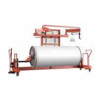 China Electric Hydraulic Lifting Trolley Fabric Pack And Roll Trolley 1500mm for sale