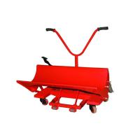 China Customized  Warp Beam Doffing Trolley 500mm Hydraulic Hand Lift for sale
