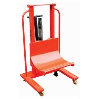 China Customized  Warp Beam Doffing Trolley 500mm Hydraulic Hand Lift for sale