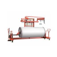 China Motorized Warp Beam Lift Truck High Lift Hydraulic Heald Frame Material Handling Tools for sale