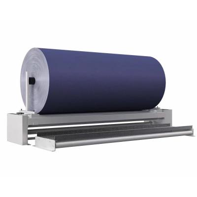 China Horizontal Fabric Motor Winder machine for Weaving Roll Winder 380v for sale