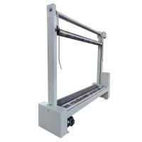 China 0.25kw Fabric Roll Winding Machine For Electric Press Roller Lifting Loom for sale