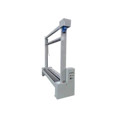 China 1200mm Roll Fabric Winding Machine For Electric Press Rolling Lift for sale