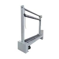 China Garment Cloth Rolling Machine Textile Winder For Electric Press Roller Lifting for sale