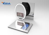 China Full HD Touch Screen Light Up Mirror Square Shape Wall Mounted Type for sale