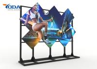 China Black LCD Video Wall Display BOE/SAM/LG Panel 1.8MM Narrow Bezel for sale