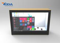 China Aluminium Housing Transparent LCD Showcase Wall Mounted / Desktop Type for sale