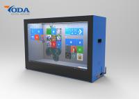 China Aluminium Housing Transparent LCD Showcase Wall Mounted / Desktop Type for sale