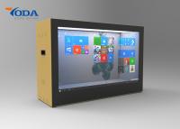 China Windows Transparent LCD Showcase Metal Shell 10 - 90% Working Humidity for sale
