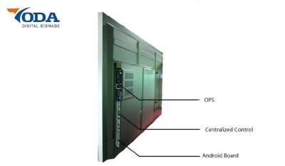 China 55 Inch LCD Interactive Touch Screen With IR Touch All In One PC 4K 3840*2160P for sale