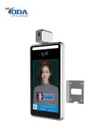 China Automatic Face Recognition Temperature Measurement 8 Inch DC12V 1 Year Warranty for sale