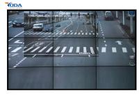 China Seamless Mosaic Screen 1920x1080 LCD Video Wall Display for sale