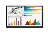 China Office Meeting  Brightness 350cd/m2 LCD Interactive Touch Screen for sale
