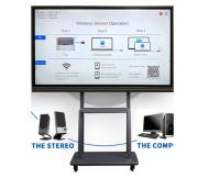 China 350cd/m2 1920x1080 LCD Interactive Touch Screen 1.8mm Bezel for sale