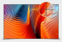 China 350cd/m2 55in SCCP Seamless LCD Video Wall 0.88mm for sale