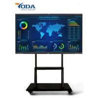 China 65Inch LCD Interactive Touch Screen Multi Function Conference Flat Panel for sale