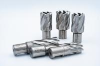 China Weldon Shank HSS Annular Cutter 12mm-65mm Diameter with 35mm-100mm Cutting Depth Options for sale