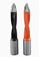 China Rotary Tungsten Carbide Tipped Drill Bits 6mm Shank 14mm Diameter for Wood Boring Machines for sale