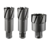 China 35mm TCT Annular Cutter with 140mm Depth Capacity and 92.5 HRA Hardness for Stainless Steel Drilling for sale
