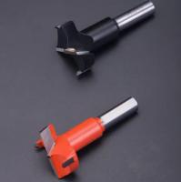 China 6mm Shank TCT Hinge Boring Bits 12mm Diameter Double Cut 90 Degree Angle for Cabinet Installation for sale