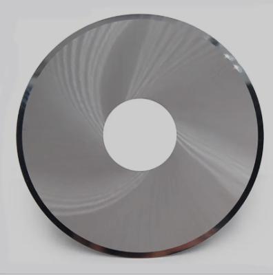 China 14mm Carbide Tobacco Slitter Blades Type E with 10mm Cutting Edge - Wear Resistant Industrial Knives for sale