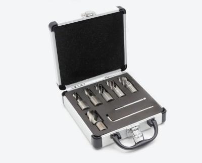 China 8PCs Weldon Annular Cutter Set M35 M42 HSS for Metal Steel Cutting 12-100mm Diameter for sale
