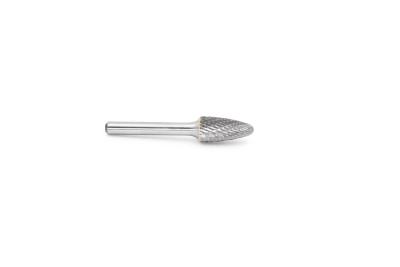 China YG8 K20 Double Cut Rotary Burr Set SF Shaped 4mm-25mm for Metal Grinding and Deburring for sale