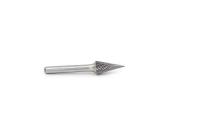 China SM Shape Carbide Rotary Burr 62-64HRC AISI M2 Steel with 3-12mm Shank Diameter for Metal Contouring for sale