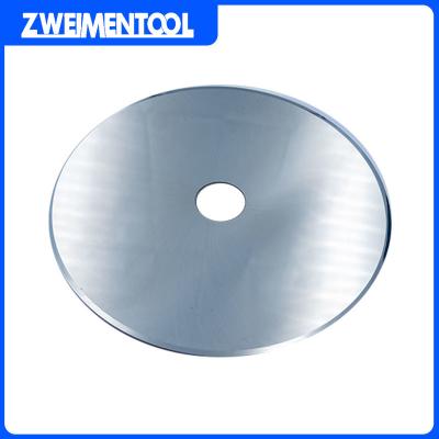 China OEM ODM Circular Slitter Knives Carbide Slitting Blades 0.3-1.5mm Thickness for Tobacco Processing for sale
