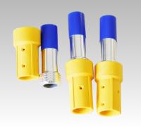 China 8mm Boron Carbide Sand Blaster Nozzle 150x8mm Coarse Thread for Industrial Rust Removal for sale