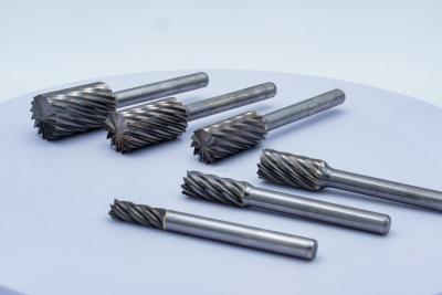 China K10/K20 Grade Carbide Rotary Burr for Aluminum Cutting - 6-12mm Diameter, HRA 90+ Hardness for sale