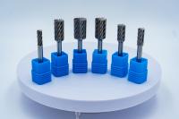 China K10/K20 Grade Carbide Rotary Burr for Aluminum Cutting - 6-12mm Diameter, HRA 90+ Hardness for sale