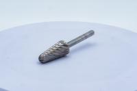 China SL Shaped K50 Carbide Rotary Burr for Aluminium Deep Cavity Machining with 5:1 L/D Ratio and 45,000 RPM for sale