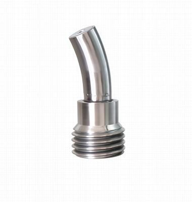 China Banana Boron Carbide Sandblasting Nozzle 117mm Length with 6mm/8mm/10mm Bore Diameter Options for sale
