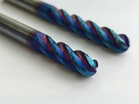 China Solid Carbide Ball Nose End Mills 0.1mm-25mm Diameter Range with H6 Shank Tolerance for Precision CNC Milling for sale