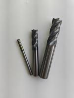 China 3-5 Flute Carbide Roughing End Mill 3mm-25mm with 92.5 HRA Hardness and 3800-4200 MPa TRS for sale