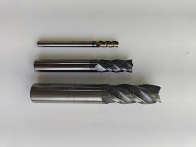 China 3-5 Flute Carbide Roughing End Mill 3mm-25mm with 92.5 HRA Hardness and 3800-4200 MPa TRS for sale