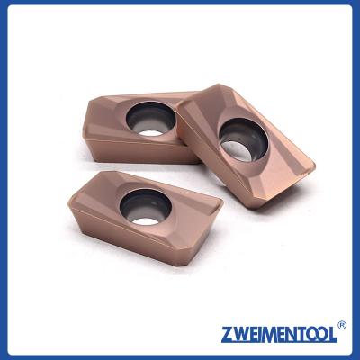 China APMT1135 APMT1604 CNC Milling Inserts 11mm-16mm IC with 4 Cutting Edges for Slotting and Face Milling for sale