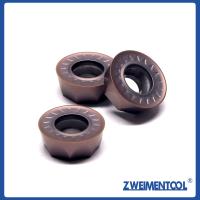 China RPMT08T3M0 RPMT10T3M0 Carbide CNC Inserts with 8-16mm IC and 3.97-4.76mm Thickness for Precision Milling for sale