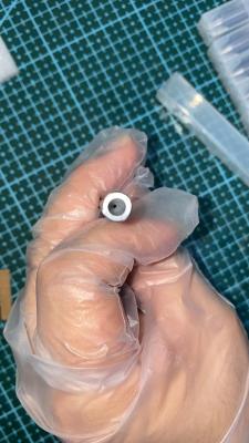 China Tungsten Carbide Waterjet Abrasive Nozzle 7.14mm x 1.02mm x 76.2mm for KMT OMAX Cutting Heads for sale