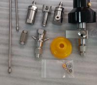 China Tungsten Carbide Waterjet Abrasive Nozzle 7.14mm x 1.02mm x 76.2mm for KMT OMAX Cutting Heads for sale