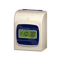 China TIMMY Digital Time Recorder Punch Card Machine 5 Line Printing Touch Screen 175mm for sale