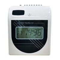 China TIMMY Digital Time Recorder Punch Card Machine 5 Line Printing Touch Screen 175mm for sale