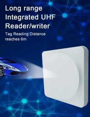 China 1 - 6 Mertes Long Range UHF Reader Writer RFID Card Access Control Support Free SDK for sale